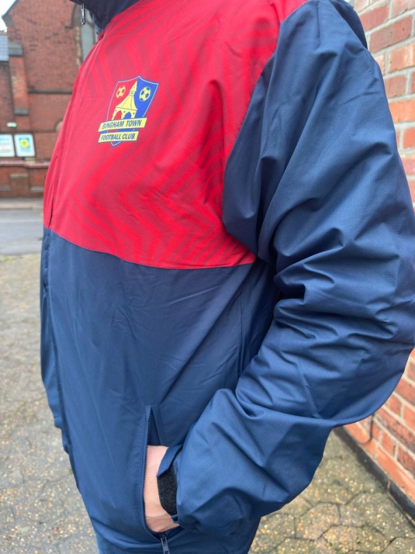 Bespoke Sublimation EVO Sports Fleece Lined Rain Jacket (Custom to your ...