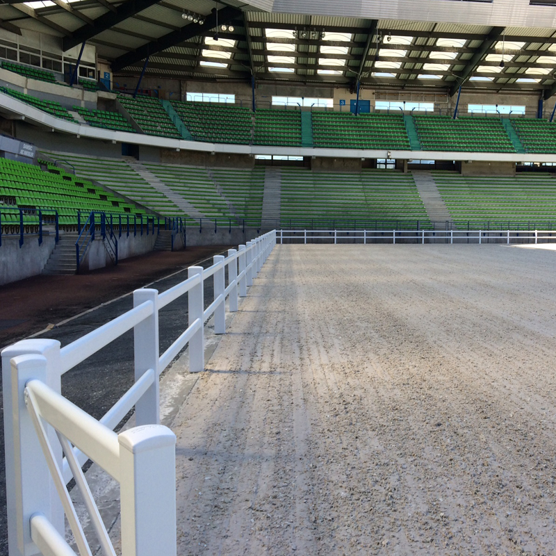 Duralock Removeable post and 2 rail system