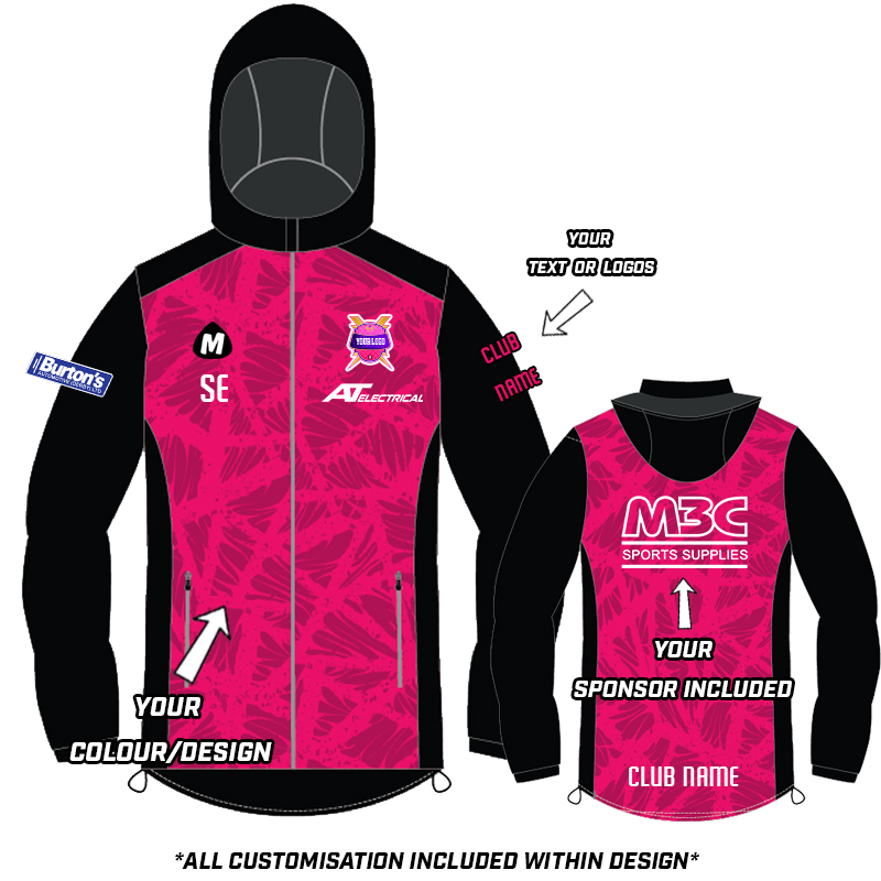 Bespoke Sublimation Sports Waterproof Dobby Rain Jacket (Custom to your ...