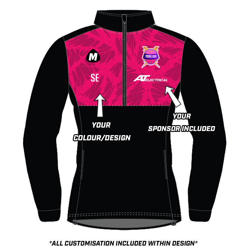 Bespoke Sublimation EVO Sports Half Zip Jacket (Custom to your club)