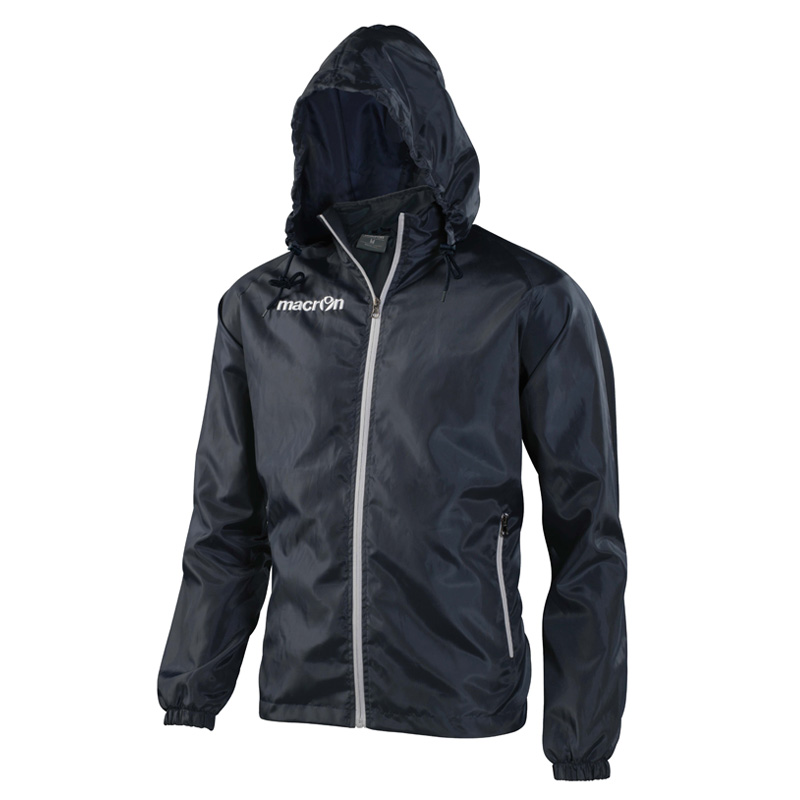 Macron Praia Full Zip Sports Windbreaker Coat