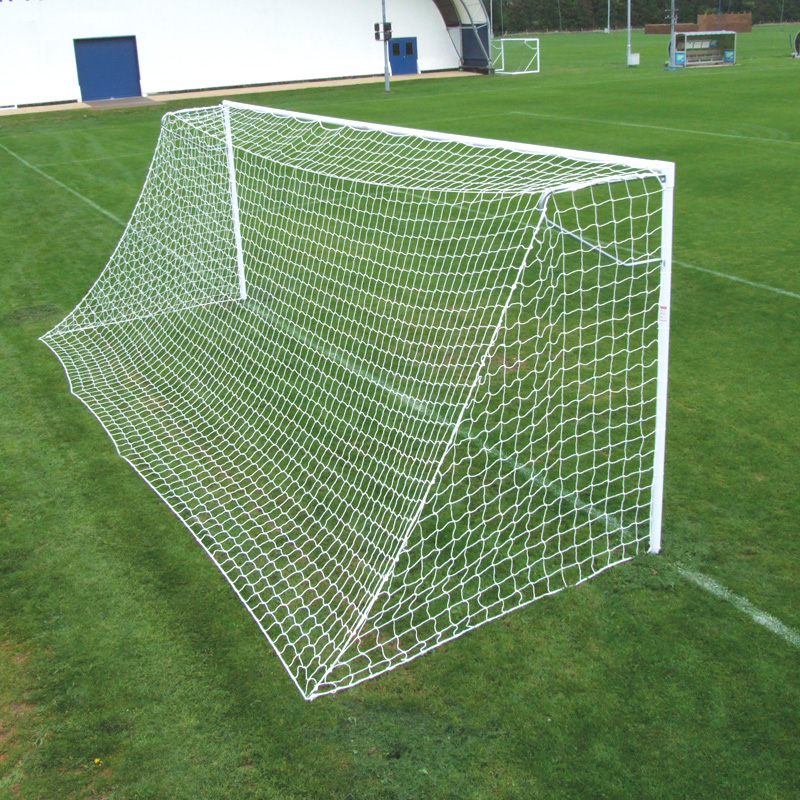 FBL-047 Harrod Heavyweight Steel 60mm Round Football Goal Posts