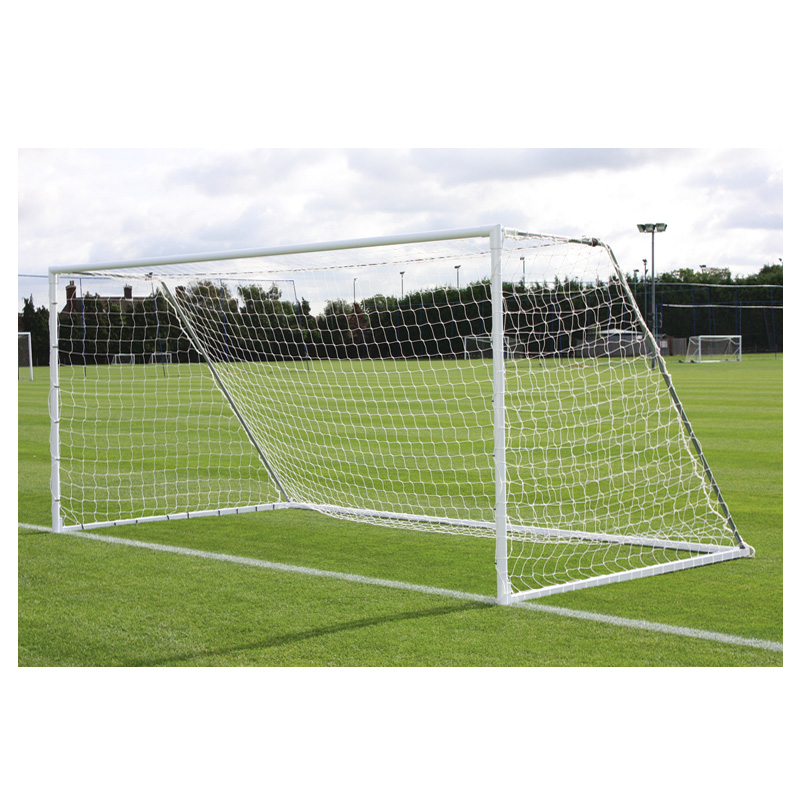 Harrod Heavyweight Freestanding Steel Football Goal Posts PAIR of 16 x 7ft