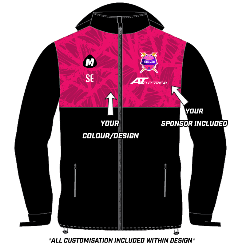 Bespoke Sublimation EVO Sports Mesh Lined Rain Jacket (Custom to your club)