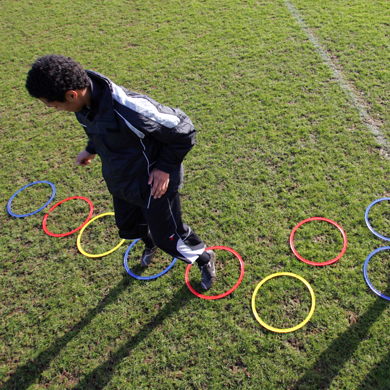 16" Speed And Agility Hoops (12 Pack)